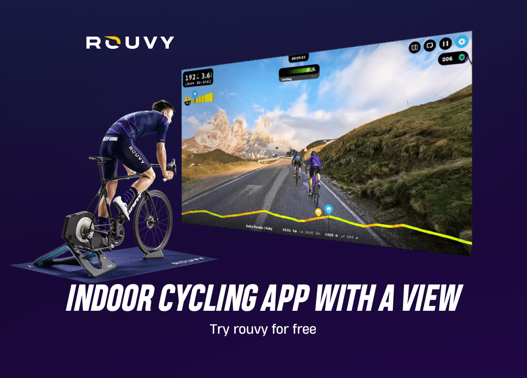 INDOOR CYCLING JUST GOT REAL | ROUVY
