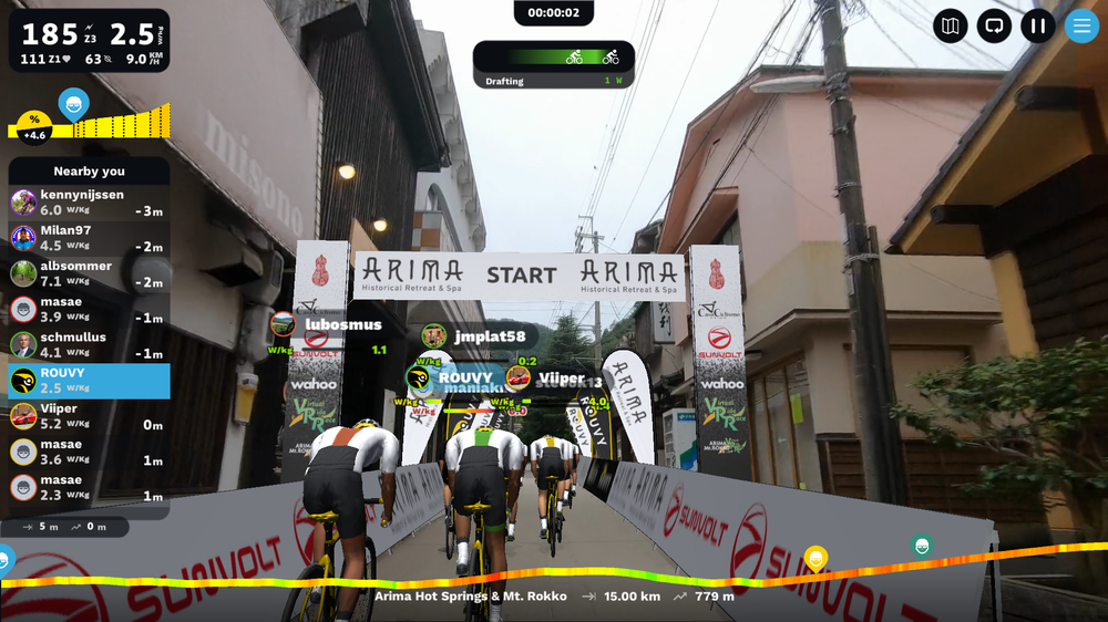 Arima & Mt.Rokko Virtual Ride Race 2021’ on ROUVY | ROUVY