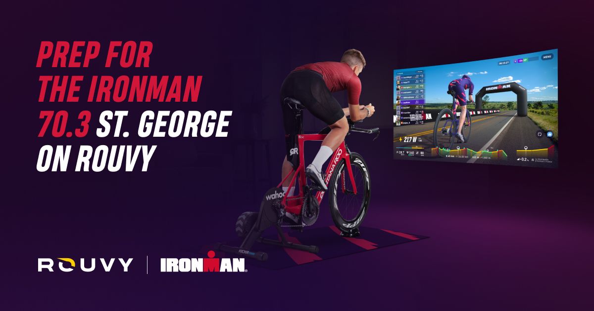 Ride the IRONMAN 70.3 St. George triathlon course | Training plan | ROUVY
