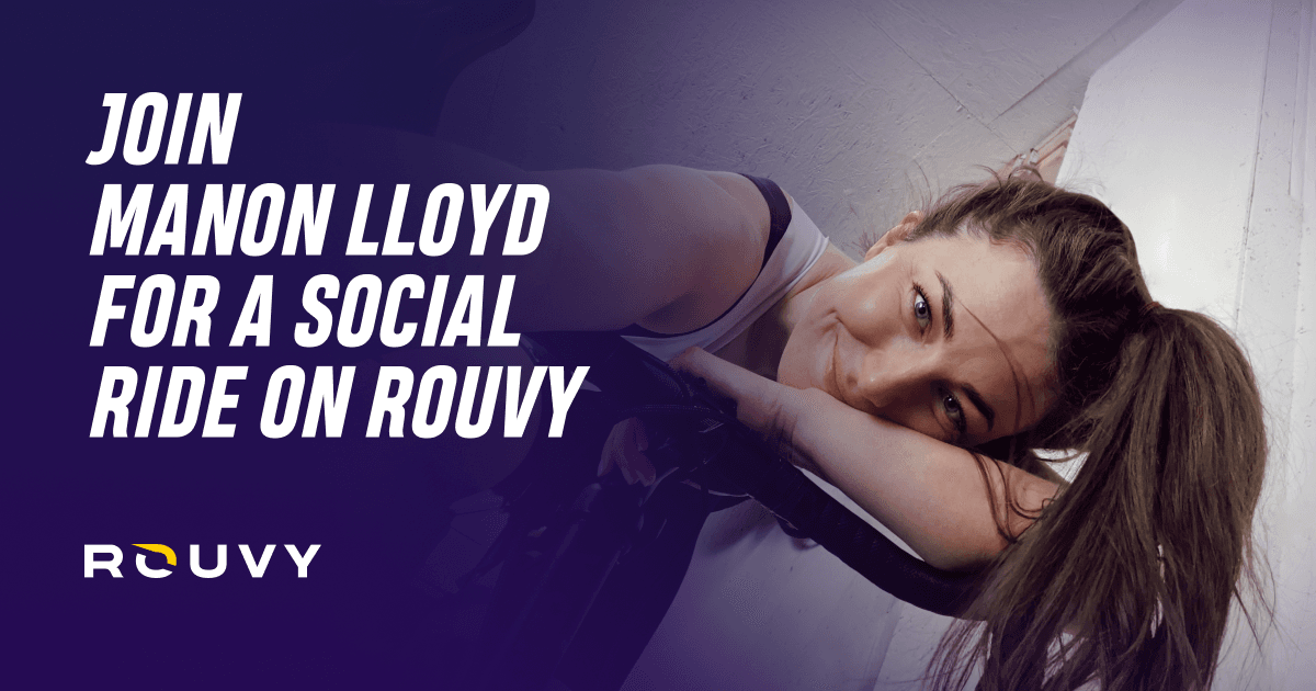 Take a fun group ride with Manon Lloyd on the ROUVY app | ROUVY