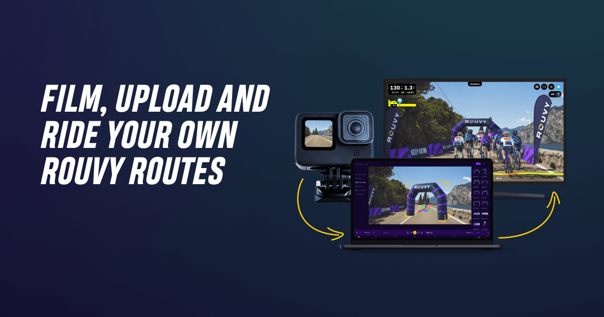 ROUVY Route Creator: Upload, share custom routes | ROUVY
