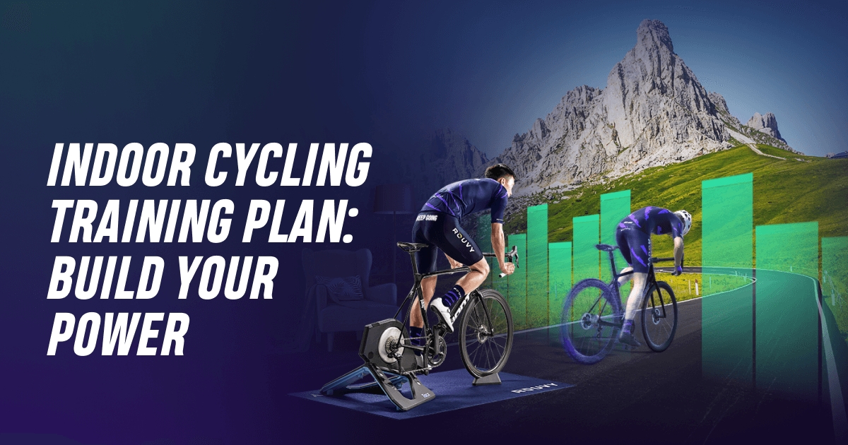4-week indoor cycling power training plan | ROUVY