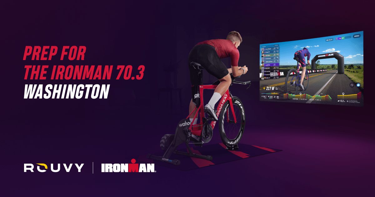 IRONMAN 70.3 Washington Tri-Cities bike course | Training plan | ROUVY